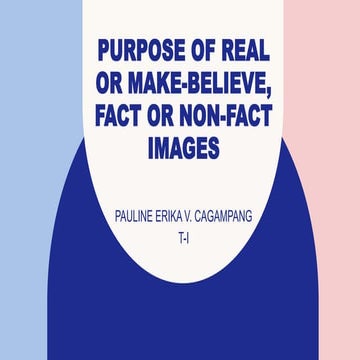Purpose of Real or Make-Believe COT 1 GRADE 6.pptx