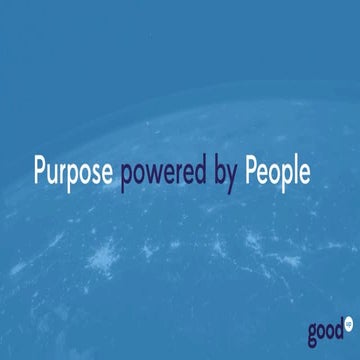 Purpose powered by people | PPT