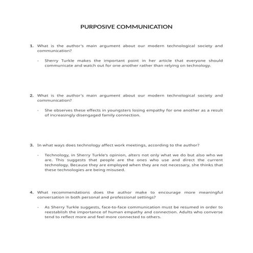 PURPOSIVE COMMUNICATION.docx Purposiveee | PDF
