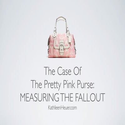 Facebook Marketing Case Study: The Case of the Pretty Pink Purse | PDF