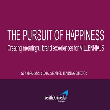 Pursuit of happyness - Organization Behavior - Chris Gardner | PDF