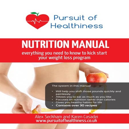 Pursuitof healthiness nutritionalmanual-opt | PDF