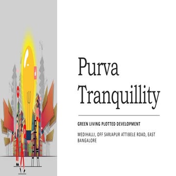 Purva Tranquillity best living place in East Bangalore | PPT