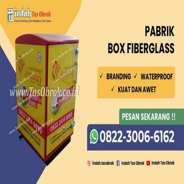 WA/TELP : 0822-3006-6162, Produsen Box Fiberglass Rumah Makan, Produsen ...