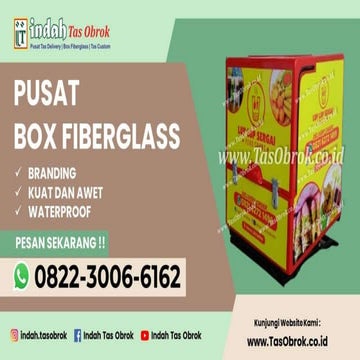 WA/TELP : 0822-3006-6162, Distributor Box Fiberglass Cafe, Distributor ...