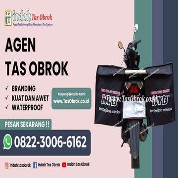 WA/TELP : 0822-3006-6162, Pusat Tas Ronjot, Pusat Tas Kanvas Motor ...