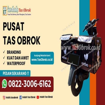 WA/TELP : 0822-3006-6162, Pusat Produk Indah Tas Obrok, Pusat Tas Obrok ...