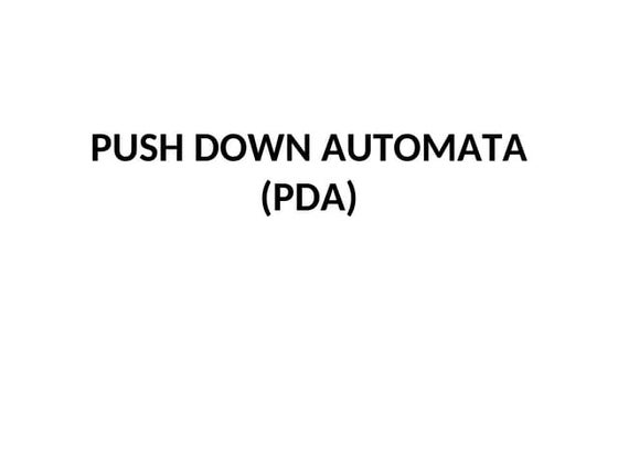 Automata theory - NFA ε to DFA Conversion | PPTX | Programming Languages | Computing