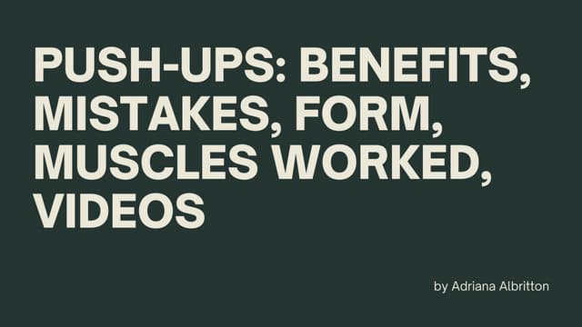 Perfect Pushup Elite Workouts | PDF