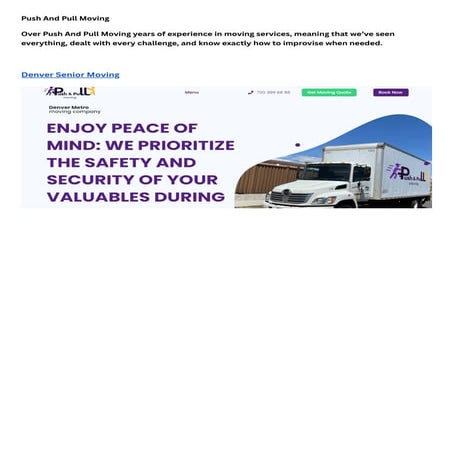 Push And Pull Moving.pdf what is the g jj s | PDF