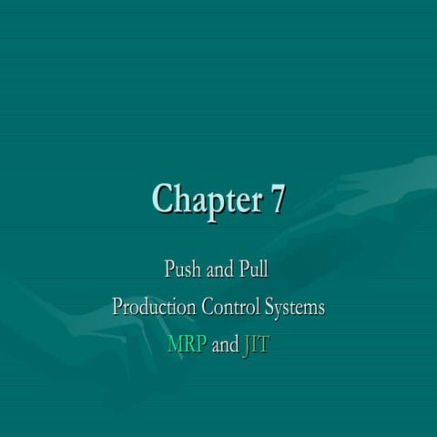 Pushandpullproductionsystems chap7-ppt-100210005527-phpapp01[1] | PPT