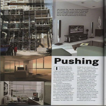 Mario Kleff Pushing Back Boundaries in Architectural Design in Pattaya | PDF