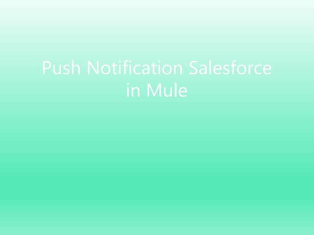 Push Notification Salesforce Ppt 4631