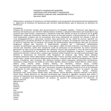 Pushteti vendor | DOCX