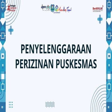 Layanan Perizinan Puskesmas melalui OSS RBA | PPTX