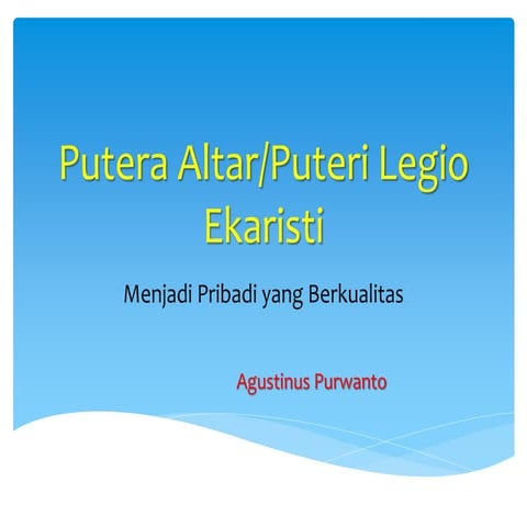 Putera altar sesi ldk | PDF