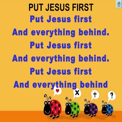 Put Jesus First | PPS