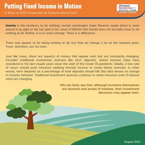 ICICI Prudential All Seasons Bond Fund | Putting Fixed Income in Motion ...