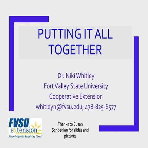 Putting It All Together | PPT