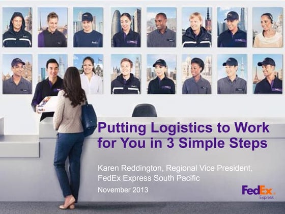 Fedex Asia Pacific presentations