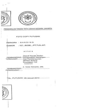 Surat dari atsi permohonan perlindungan hukum feb 12 | PDF