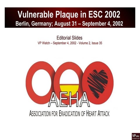 237 vulnerable plaque in esc 2002 | PPT