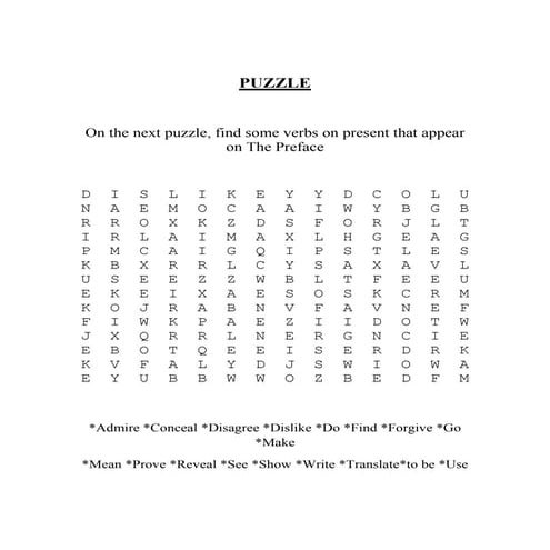 Puzzle | DOCX
