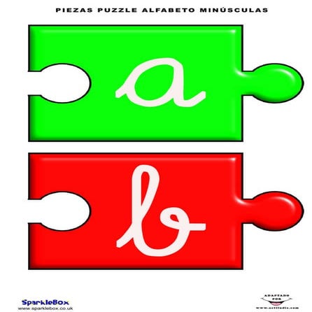 Puzzle Alfabeto Minusculas | PDF