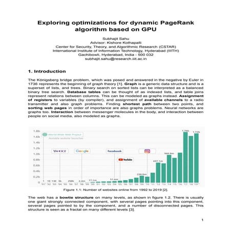 Exploring Optimizations For Dynamic Pagerank Algorithm Based On Gpu V4 Pdf