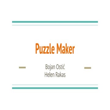 PuzzleMaker | PPTX