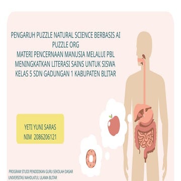 Puzzle Natural Science PPT. Untuk materi | PPSX