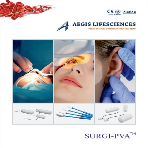 SURGI-PVA™ Polyvinyl Alcohol Medical Sponge Dressing | PDF