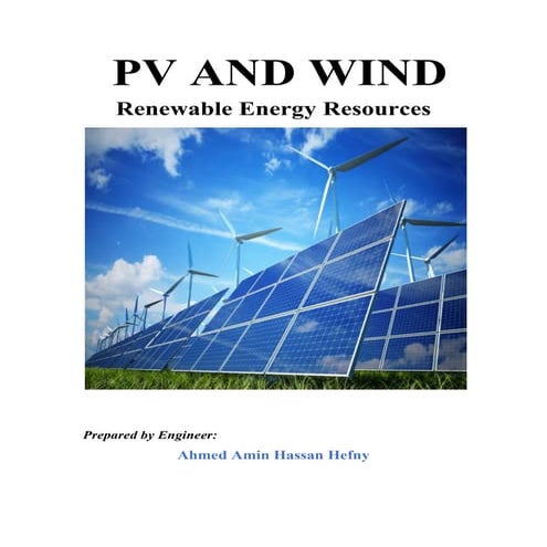 PV and wind renewable energy resources | PDF