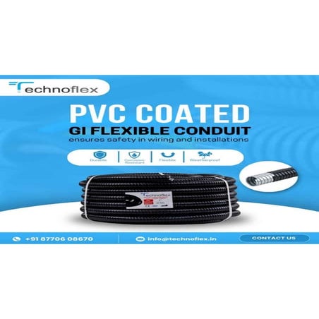 Technoflex – Tough PVC Coated Conduit for Protection 🔒 | PDF