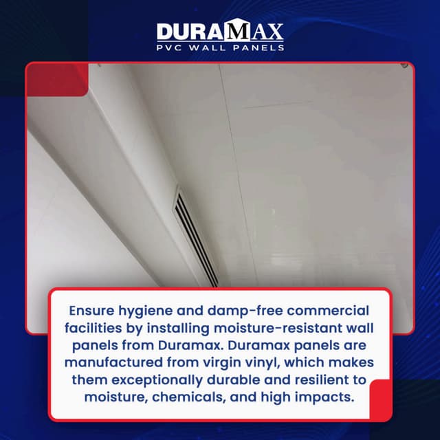 PVC moisture-resistant wall paneling: FDA-compliant and ASTM-certified ...