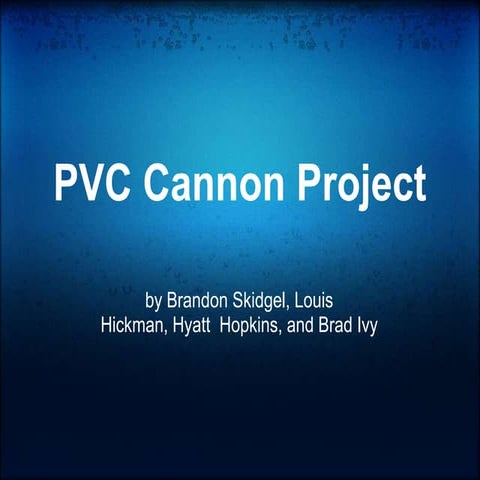 Cannon Project | PPTX