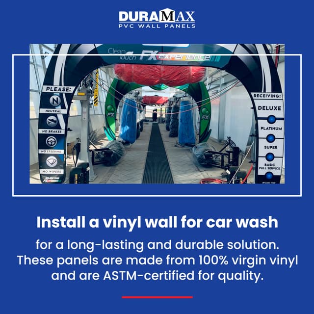 PVC car wash bay walls are durable and impact-resistant.pdf