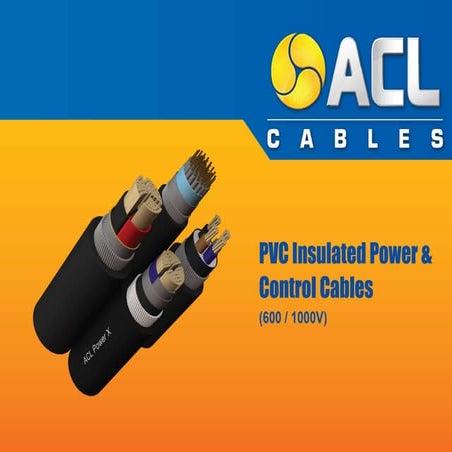 PVC Catalogue pdf of ACL Cables . Industriapower | PDF