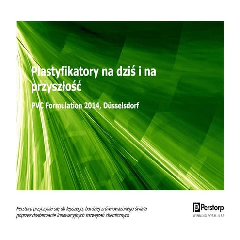 Pvc formulation perstorp in Polish 2014 | PPT