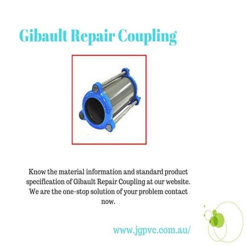 Gibault Repair Coupling | PPT