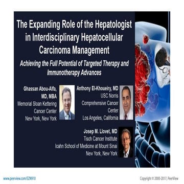 The Expanding Role of the Hepatologist in Interdisciplinary ...