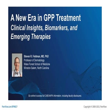 A New Era in GPP Treatment: Clinical Insights, Biomarkers, and Emerging ...