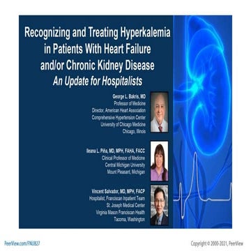 Recognizing and Treating Hyperkalemia in Patients With Heart Failure ...