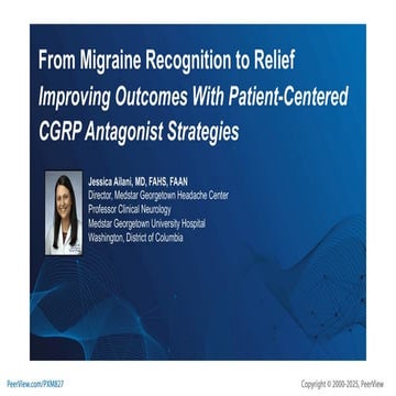 From Migraine Recognition to Relief: Improving Outcomes With Patient ...