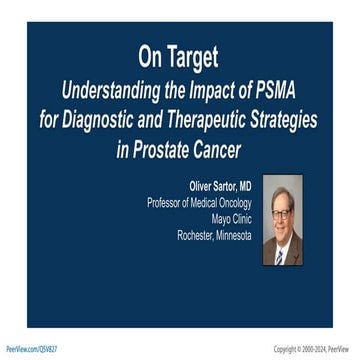 On Target: Understanding the Impact of PSMA for Diagnostic and ...