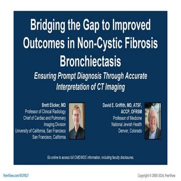 Bridging the Gap to Improved Outcomes in Non-Cystic Fibrosis ...