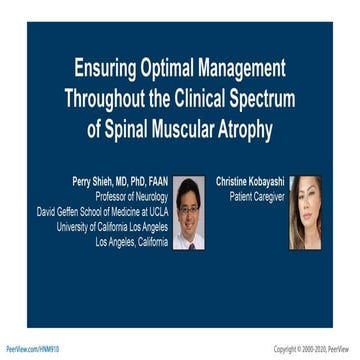 Ensuring Optimal Management Throughout the Clinical Spectrum of Spinal ...