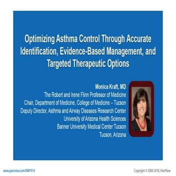 Optimizing Asthma Control Through Accurate Identification, Evidence ...