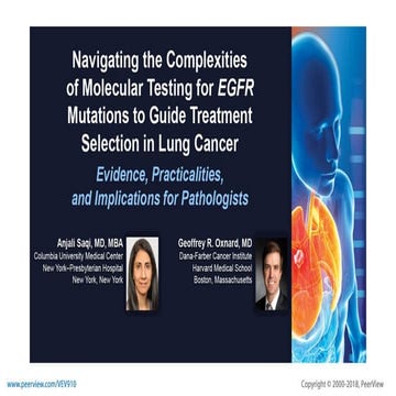 Navigating the Complexities of Molecular Testing for EGFR Mutations to ...