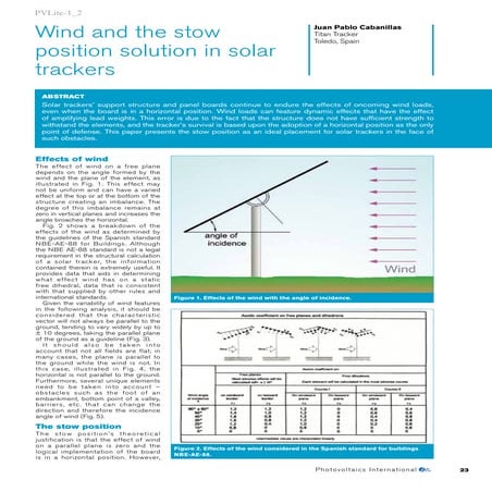 Stow position and solar trackers | PDF